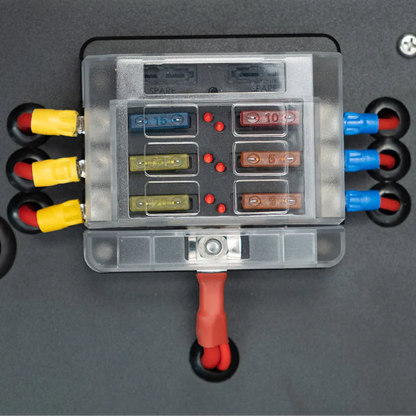 12V DC POWER DISTRIBUTION CONTROL BOX – Rockarmor Northern NSW