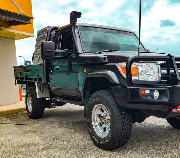 79 Series Landcruiser Single Cab 2 Door Rockslider Side Steps ...