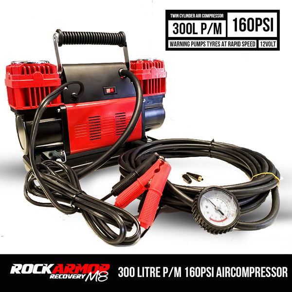 Rapid Air Compressor - 300 LPM 160PSI - Rockarmor 4X4 – Rockarmor ...