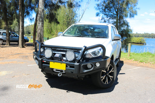 Isuzu MUX Rockarmor Steel Elite Bull Bar (2017 - 2020) – Rockarmor ...